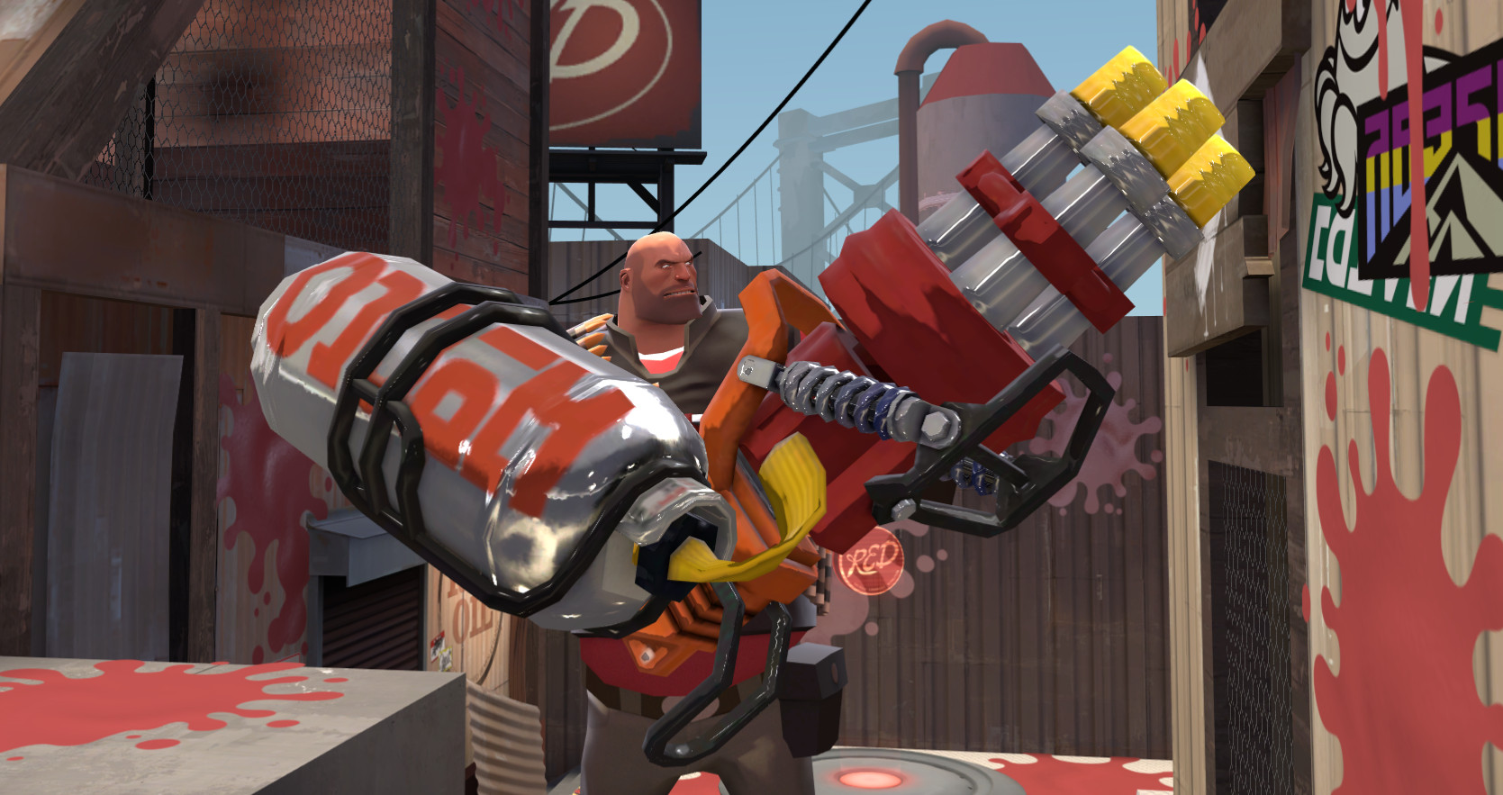Hydra Splatling over Minigun Mod for Team Fortress 2 Classified ...