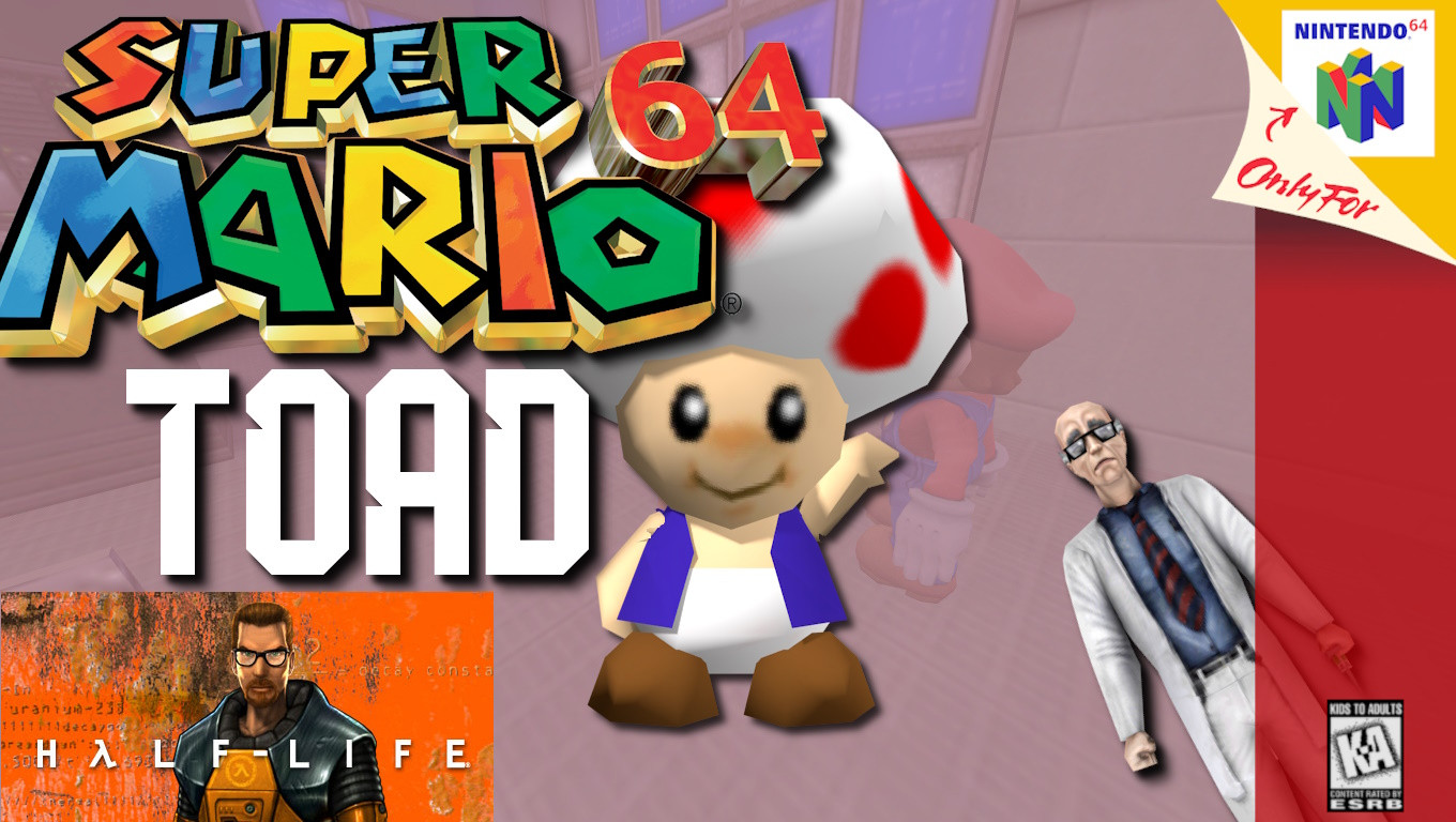 Super Mario 64 Toad Mod for Half-Life | HL Mods