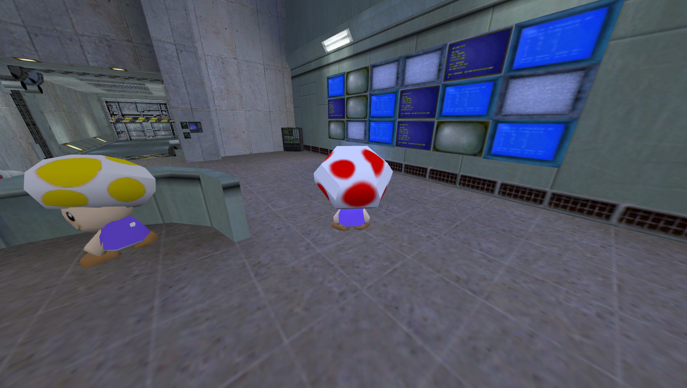 Super Mario 64 Toad Mod for Half-Life | HL Mods