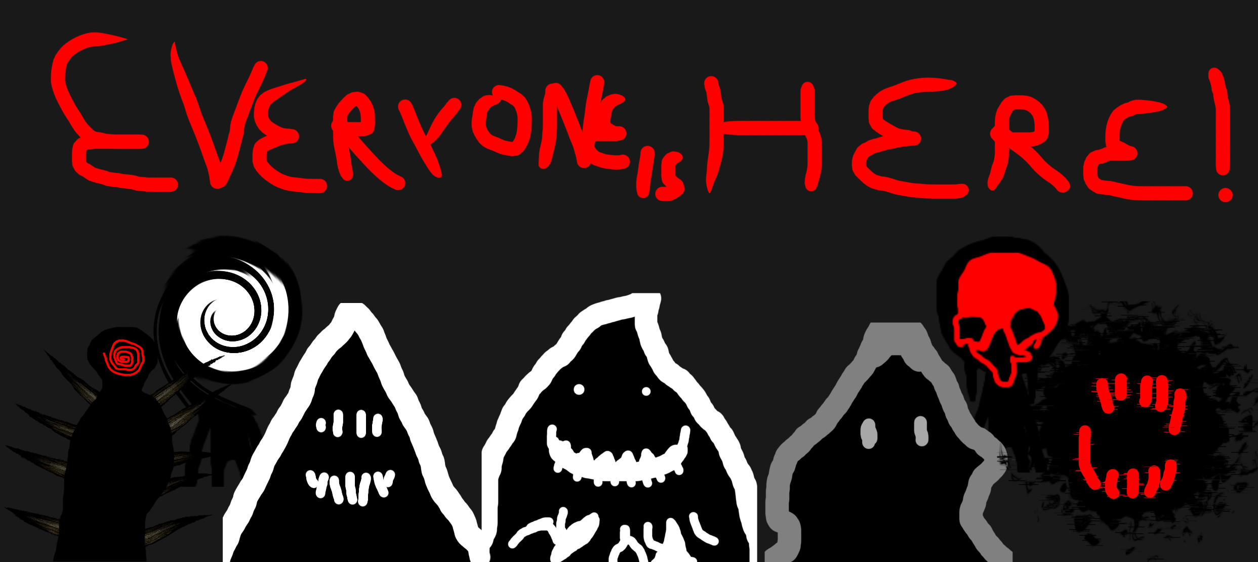 HIDE Nextbot's But They Are Badly Drawn Mod for Garry's Mod | GMod Mods