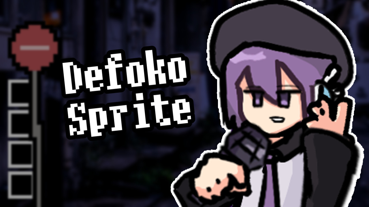 FNF Defoko(Utane Uta) sprite!!(+chrom) Mod for Friday Night Funkin ...