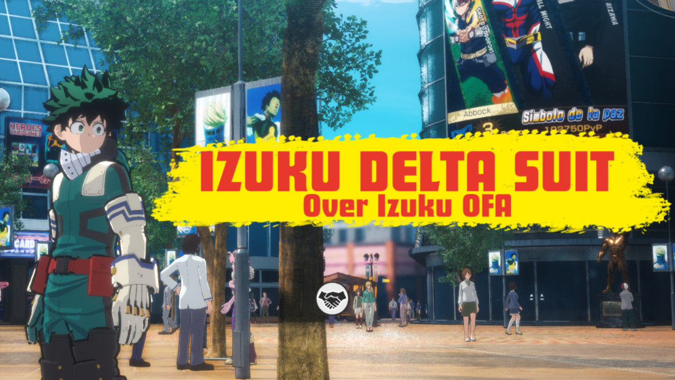Izuku Midoriya Deku Delta Suit Mod for MY HERO ACADEMIA: All's Justice ...