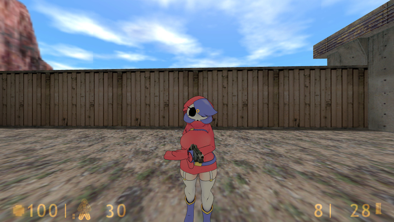 Cryptia Curves Shy Gal Mod for Half-Life | HL Mods