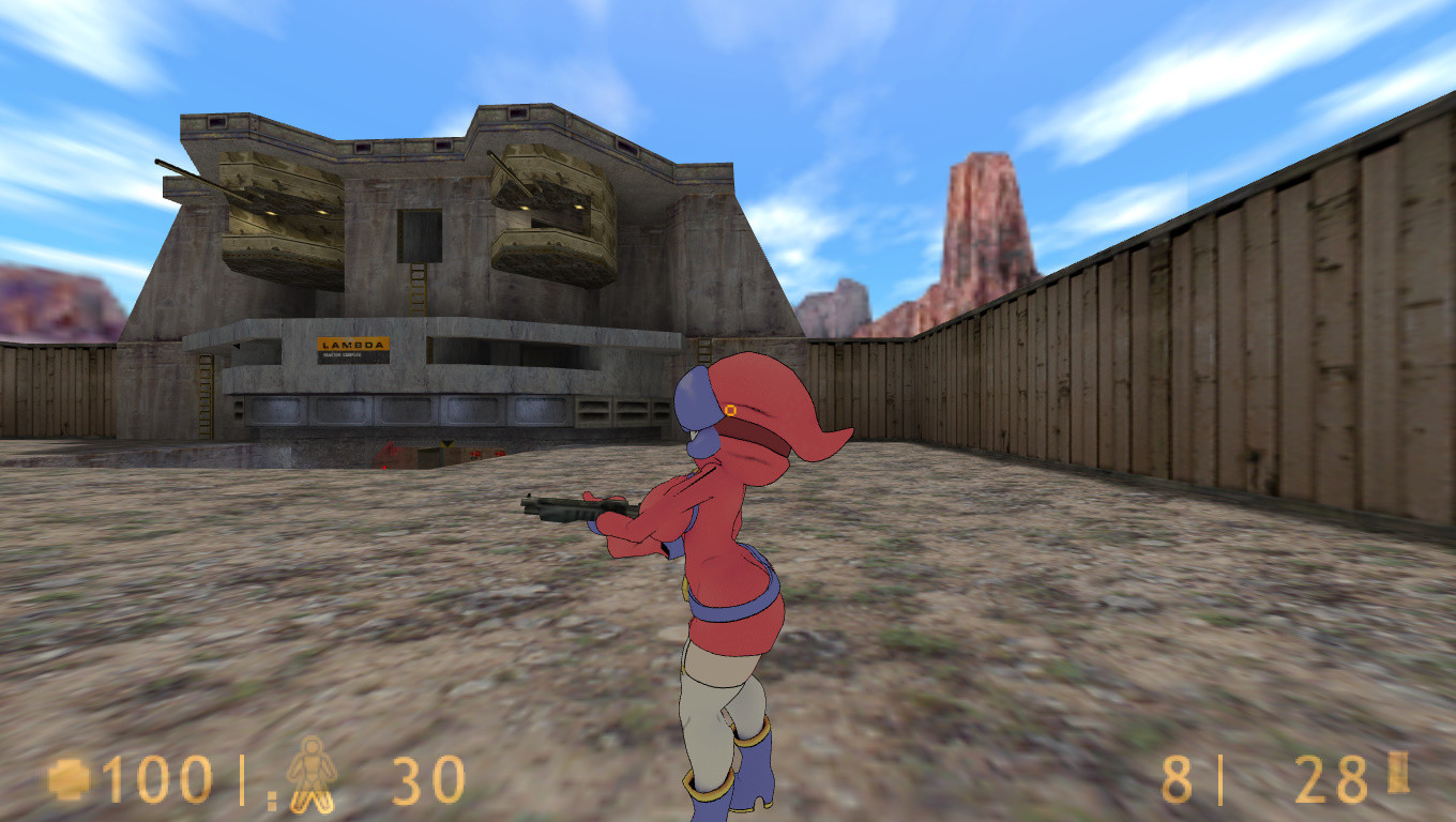 Cryptia Curves Shy Gal Mod for Half-Life | HL Mods
