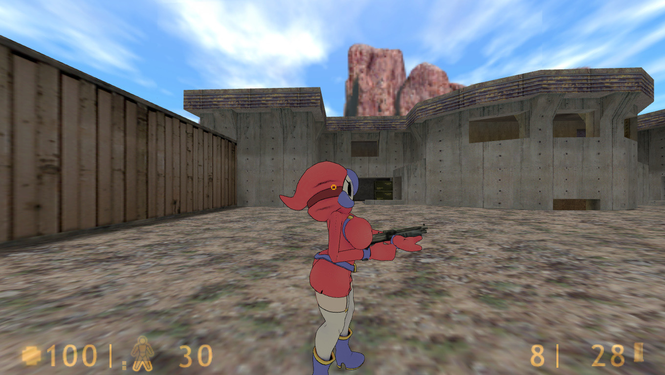 Cryptia Curves Shy Gal Mod for Half-Life | HL Mods