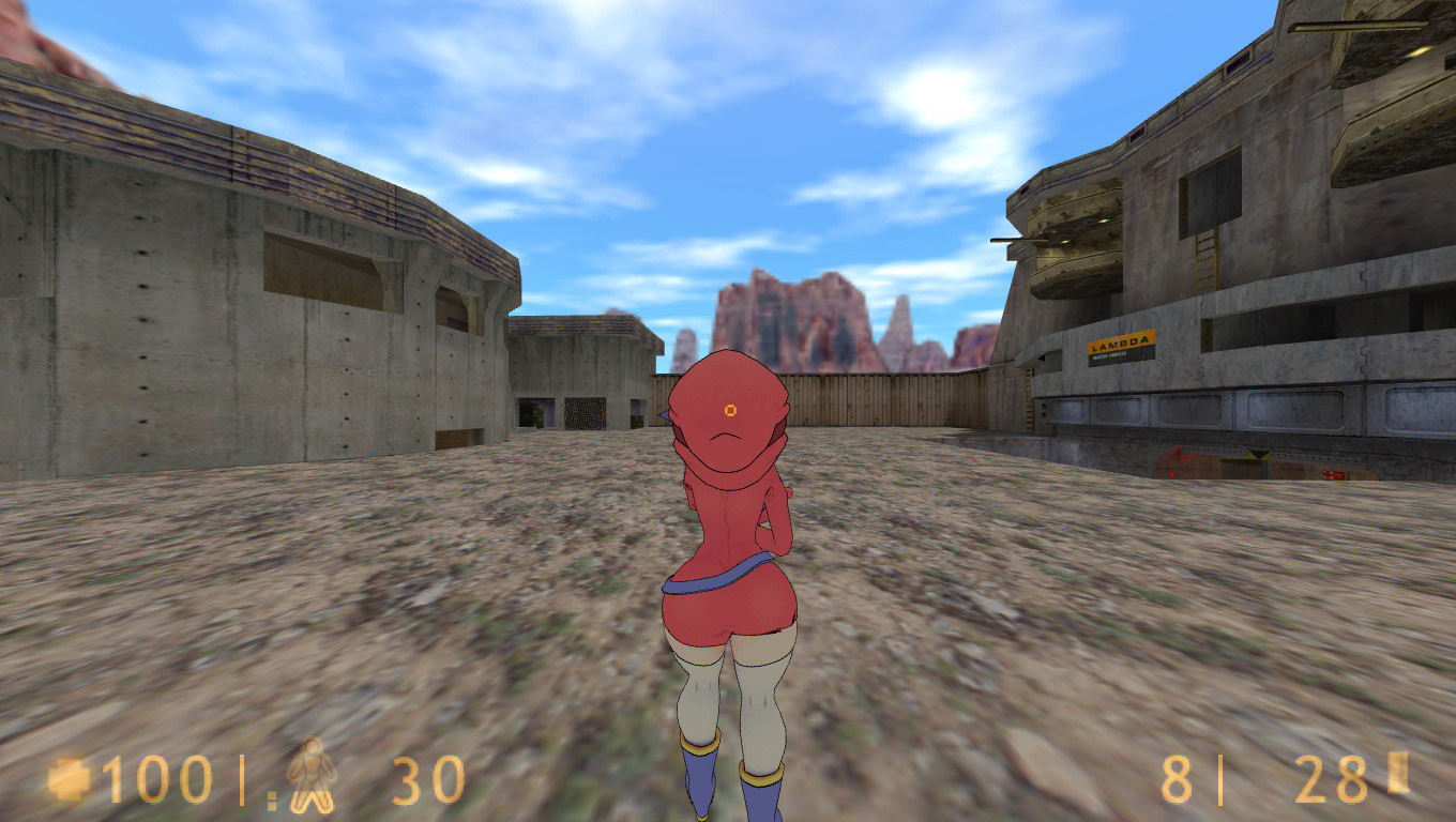 Cryptia Curves Shy Gal Mod for Half-Life | HL Mods