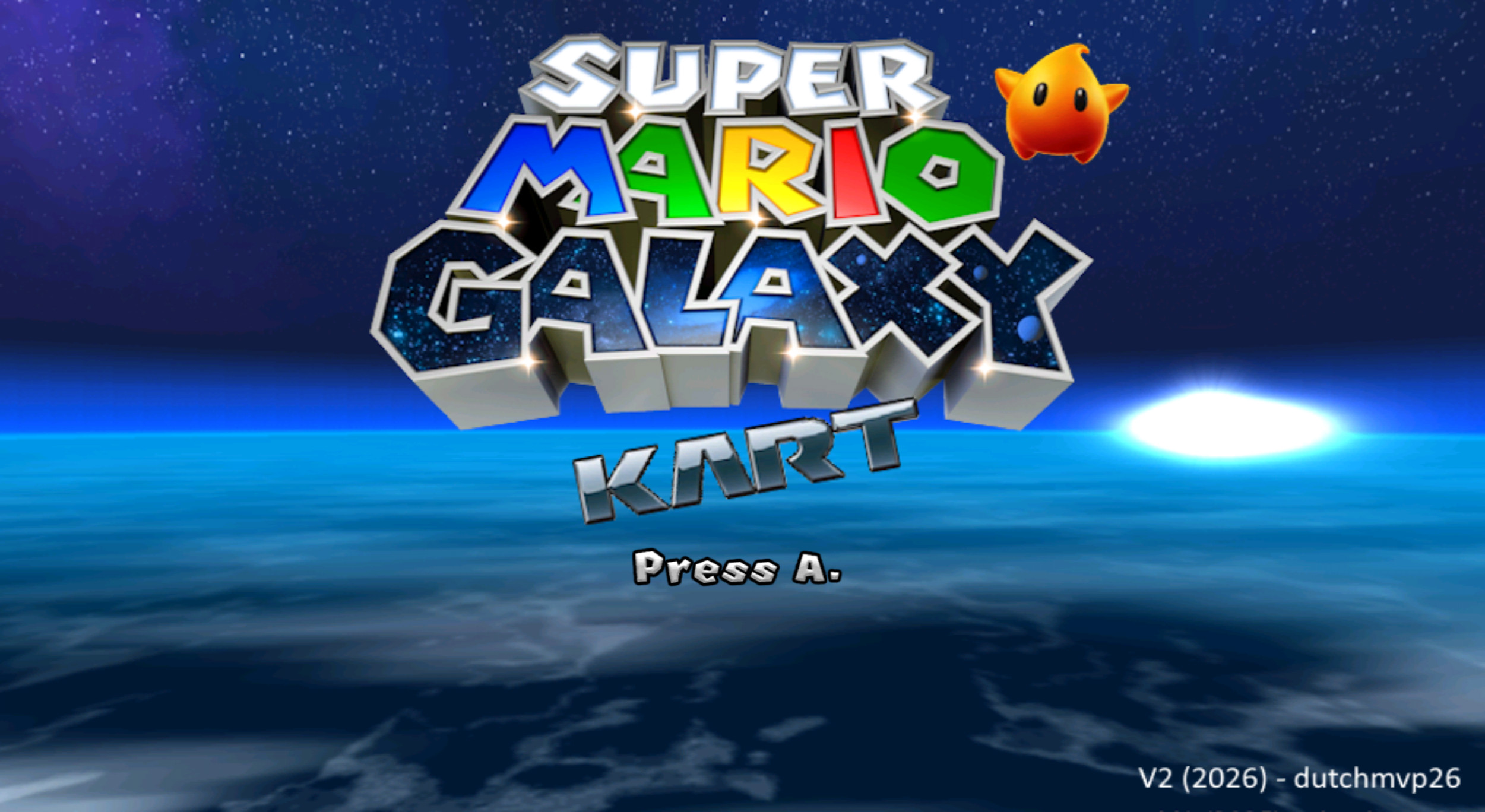 Super Mario Galaxy Kart Wii (V2.5) SKYBOXES UPDATE Mod for Mario Kart ...