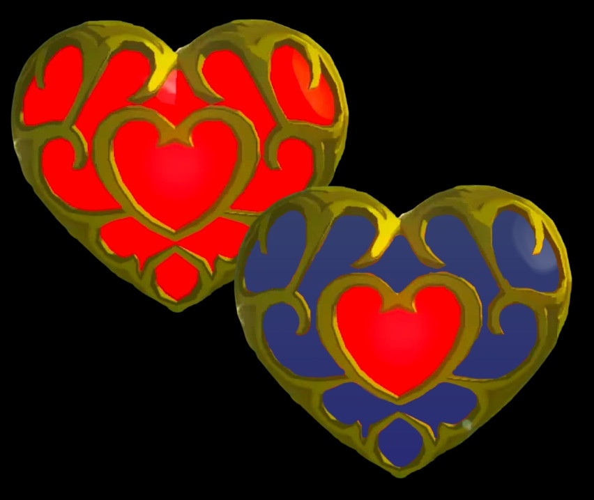 New Style Heart Containers UI Icons Mod for 2Ship2Harkinian (Majora's ...
