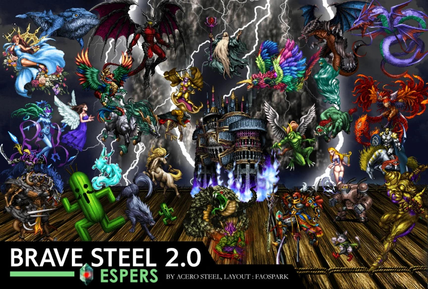 Final Fantasy VI Brave Steel Mod Mod for Final Fantasy VI | FF6 Mods