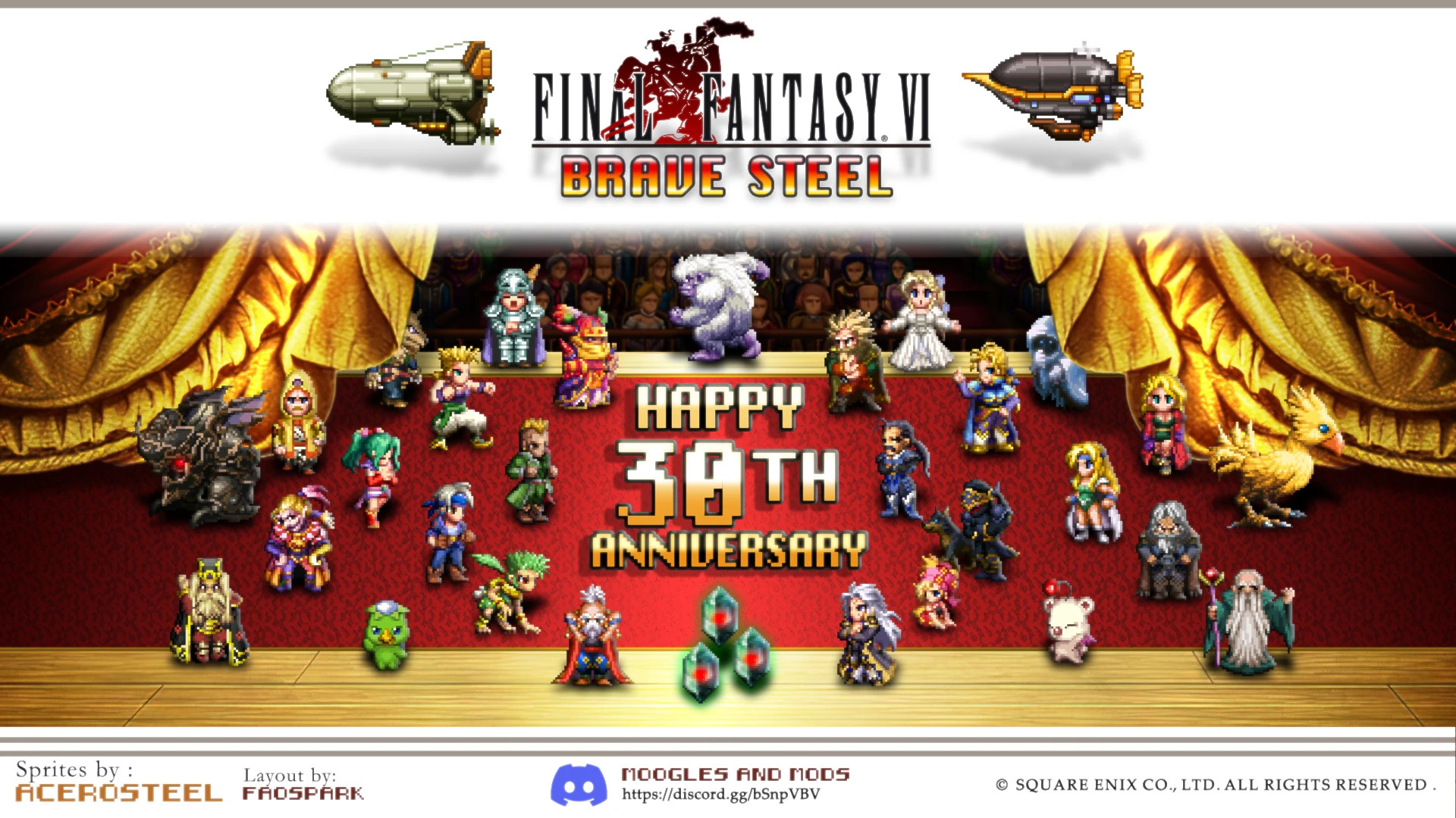 Final Fantasy VI Brave Steel Mod Mod for Final Fantasy VI | FF6 Mods