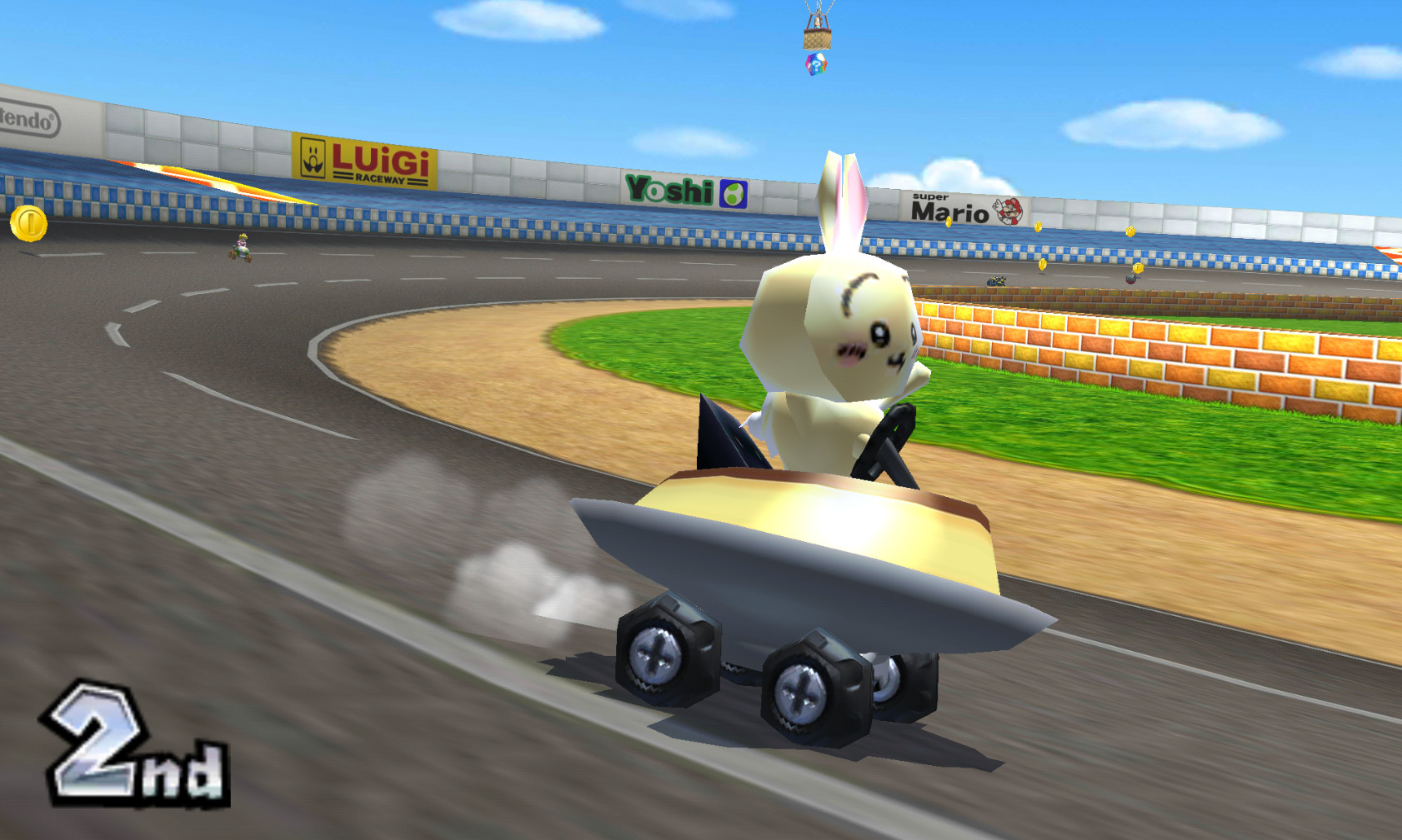 Usagi (Chiikawa) Mod for Mario Kart 7 | MK7 Mods