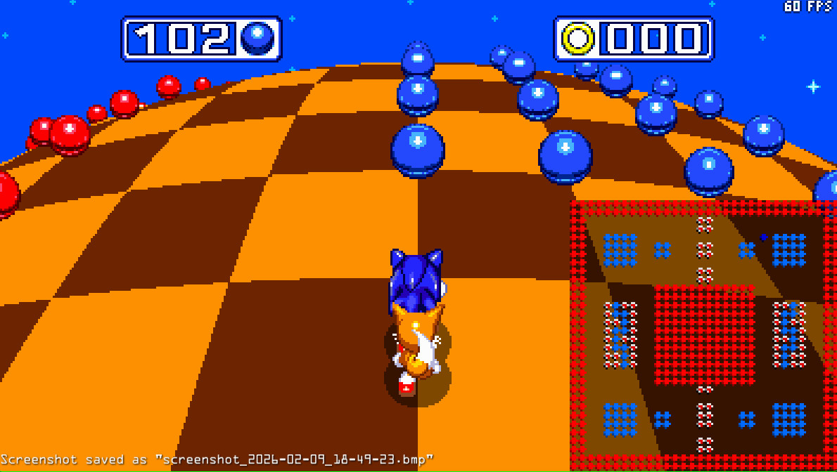 Blue Spheres Map Mod for Sonic 3 A.I.R. | S3AIR Mods
