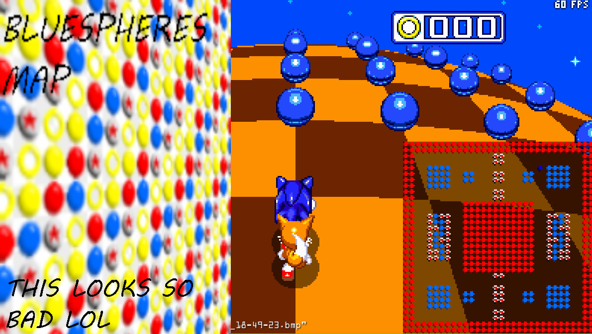 Blue Spheres Map Mod for Sonic 3 A.I.R. | S3AIR Mods