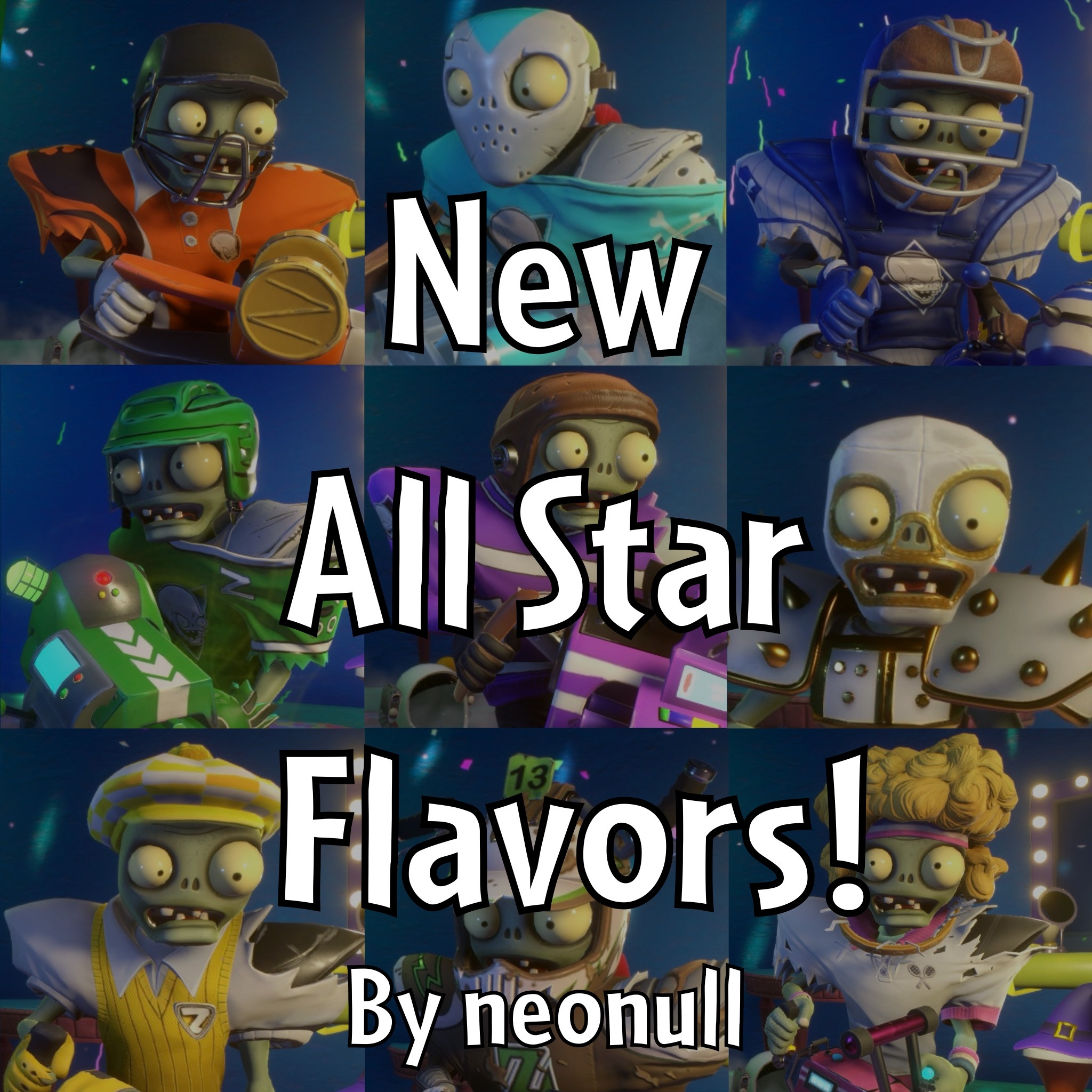 New All Star Flavors Mod for Plants vs. Zombies: Garden Warfare 2 ...
