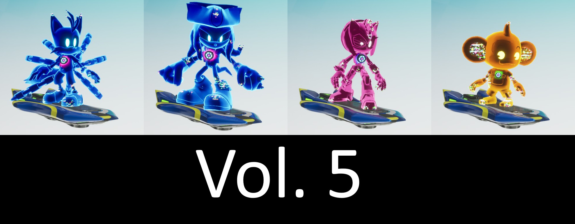 DLC character AI Racer Pack Vol. 5 Mod for Sonic Racing: CrossWorlds ...