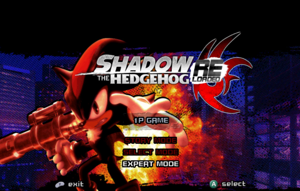 100% Save File (Reloaded) Mod for Shadow The Hedgehog | ShTH Mods