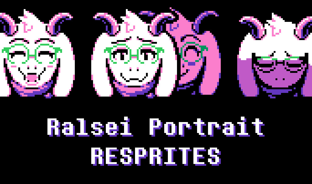 Ralsei Portrait RESPRITES Mod for Deltarune | DR Mods