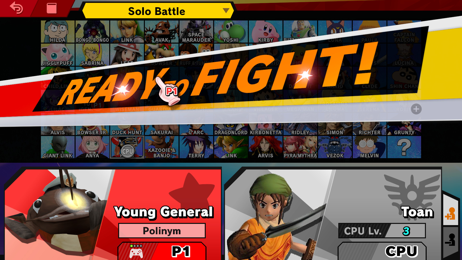 The Young General (Dark Cloud) over King Dedede Mod for Super Smash ...