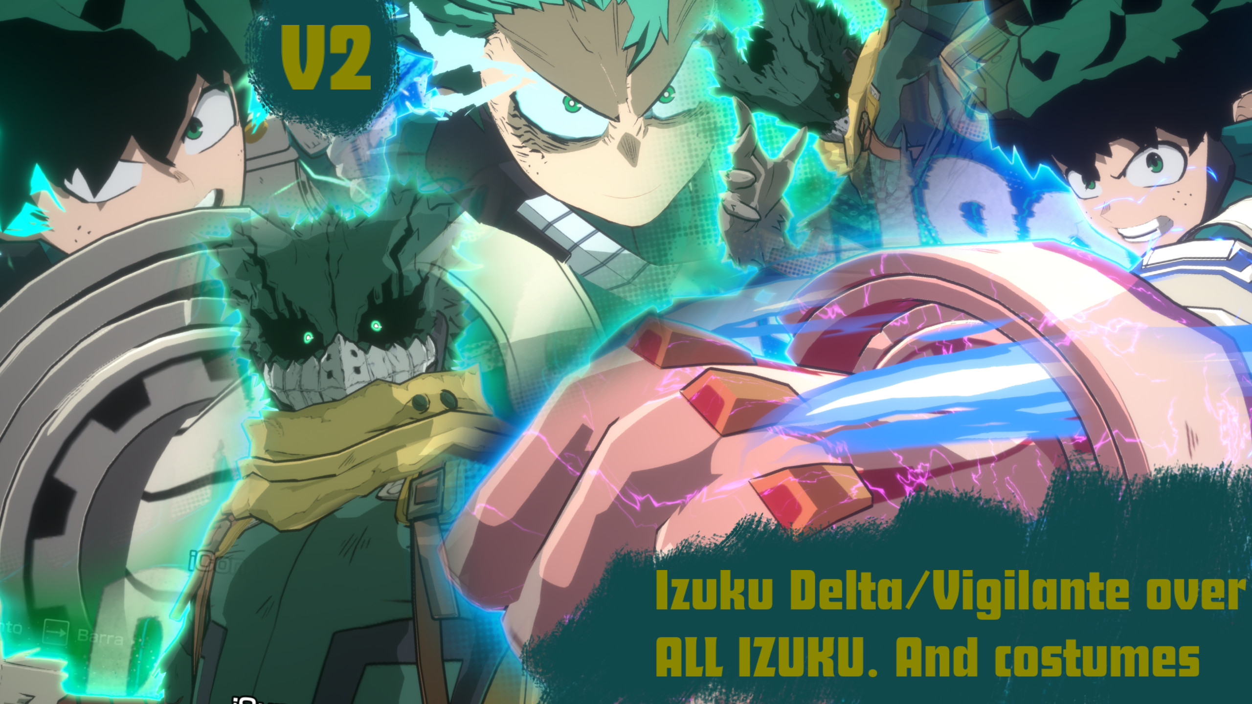 Pack Izuku Midoriya Deku Delta and Vigilante Suit Mod for MY HERO ...