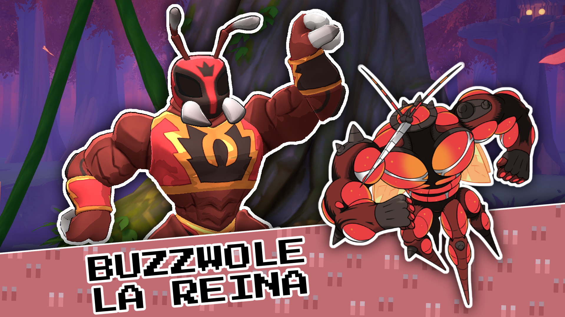 Buzzwole La Reina Mod for Rivals of Aether II | ROA2 Mods
