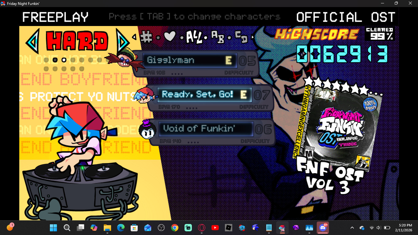 Ready, Set, Go! V-slice 0.8.0 Mod for Friday Night Funkin' | FNF Mods