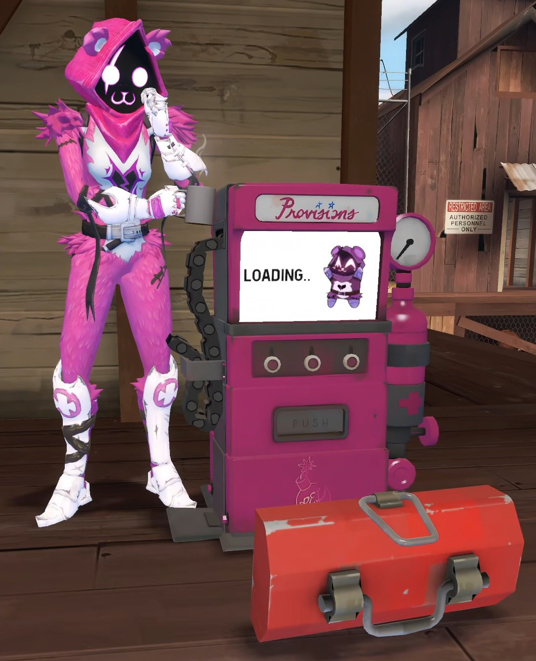 Raven Team-Supply Dispenser Mod for Team Fortress 2 | TF2 Mods