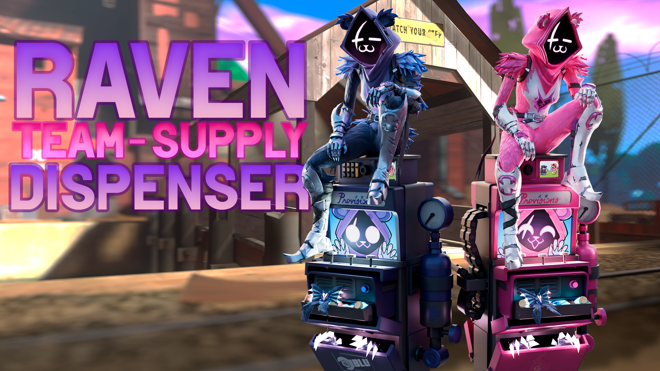 Raven Team-Supply Dispenser Mod for Team Fortress 2 | TF2 Mods