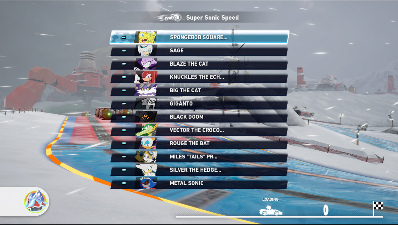 Joe's Misc. Text Edits (Bluestar Exclusive!) Mod for Sonic Racing ...