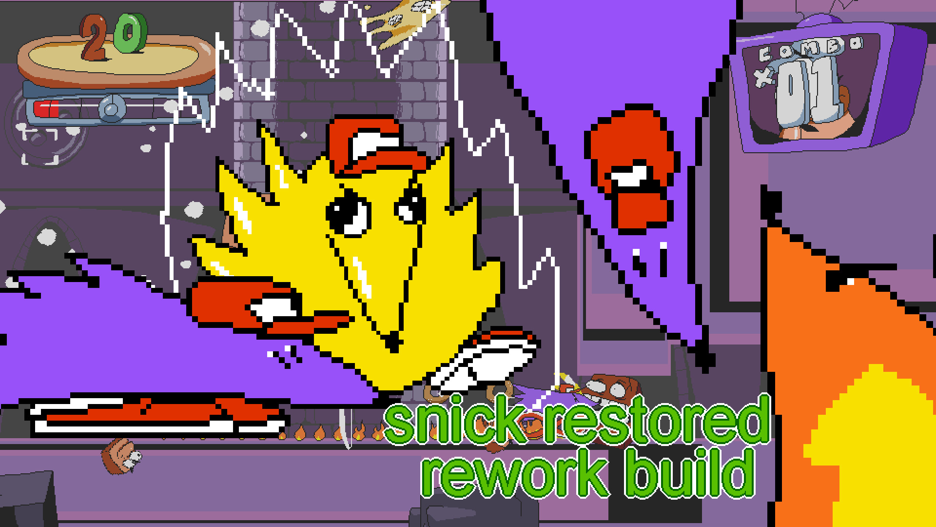 Restored Playable Snick (September 2021 Build) Mod for Pizza Tower | PT ...