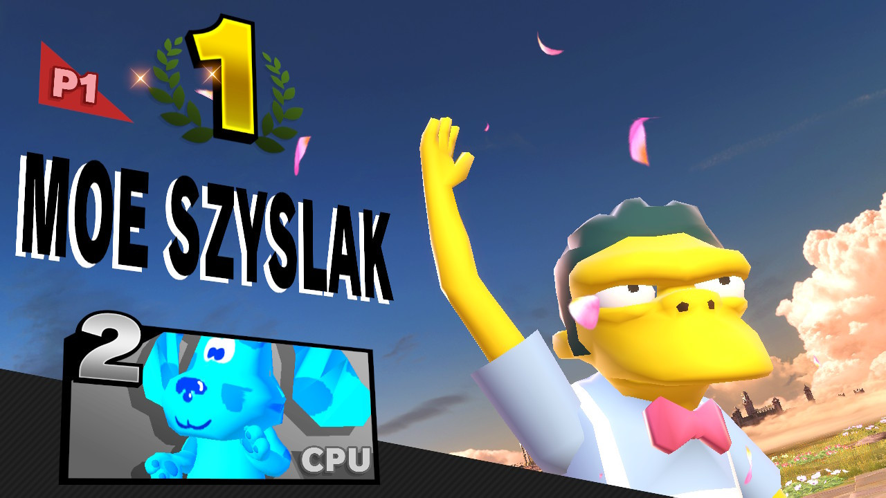 Moe Szyslak (Ryu ver.) Mod for Super Smash Bros. Ultimate | SSBU Mods