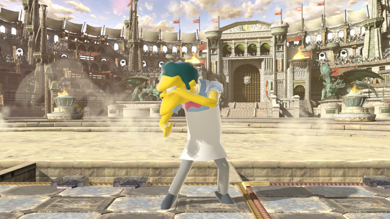 Moe Szyslak (Ryu ver.) Mod for Super Smash Bros. Ultimate | SSBU Mods