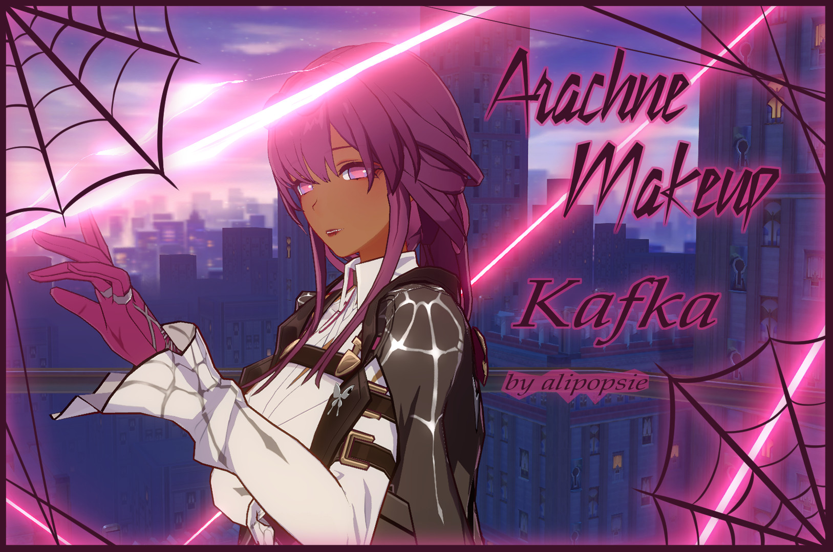 Arachne Makeup Kafka Mod for Honkai Star Rail | HSR Mods