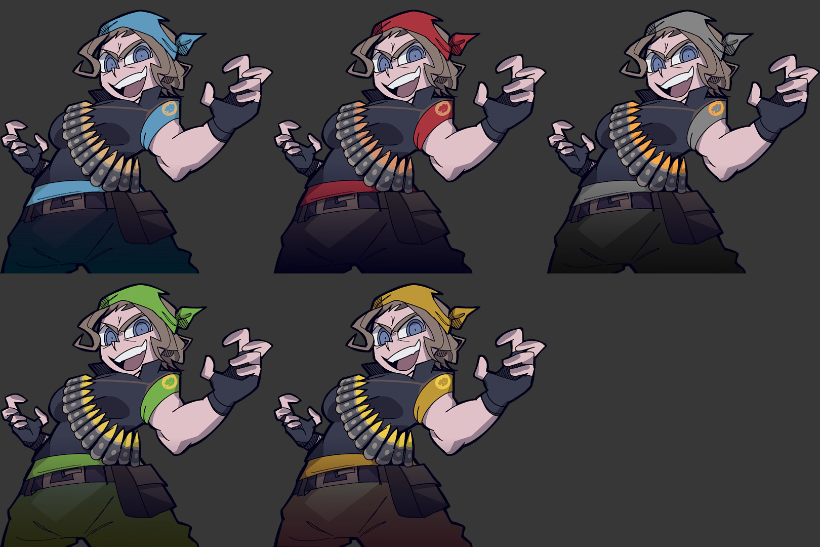 Helltaker HUD Portraits - Classified Mod for Team Fortress 2 Classified ...