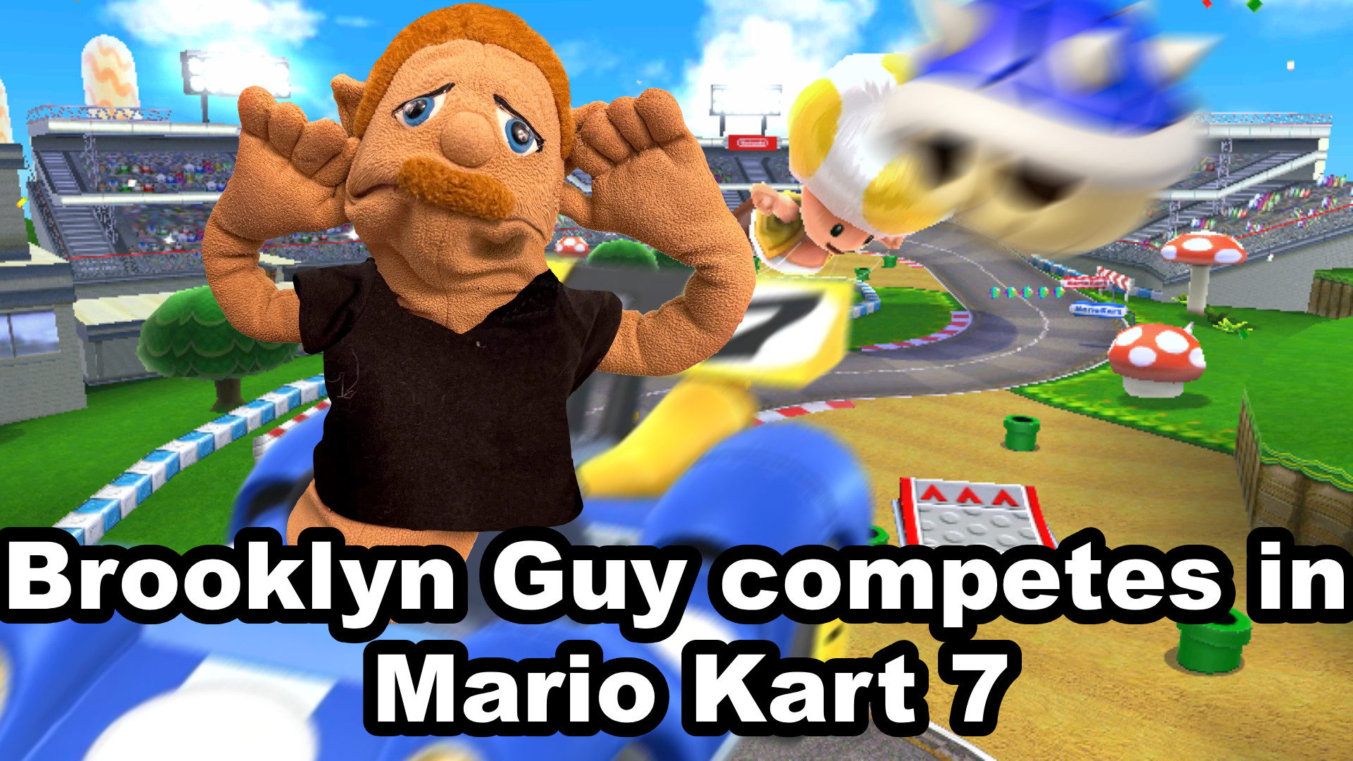 [SENSITIVE CONTENT] Brooklyn T. Guy (SML) Mod for Mario Kart 7 | MK7 Mods
