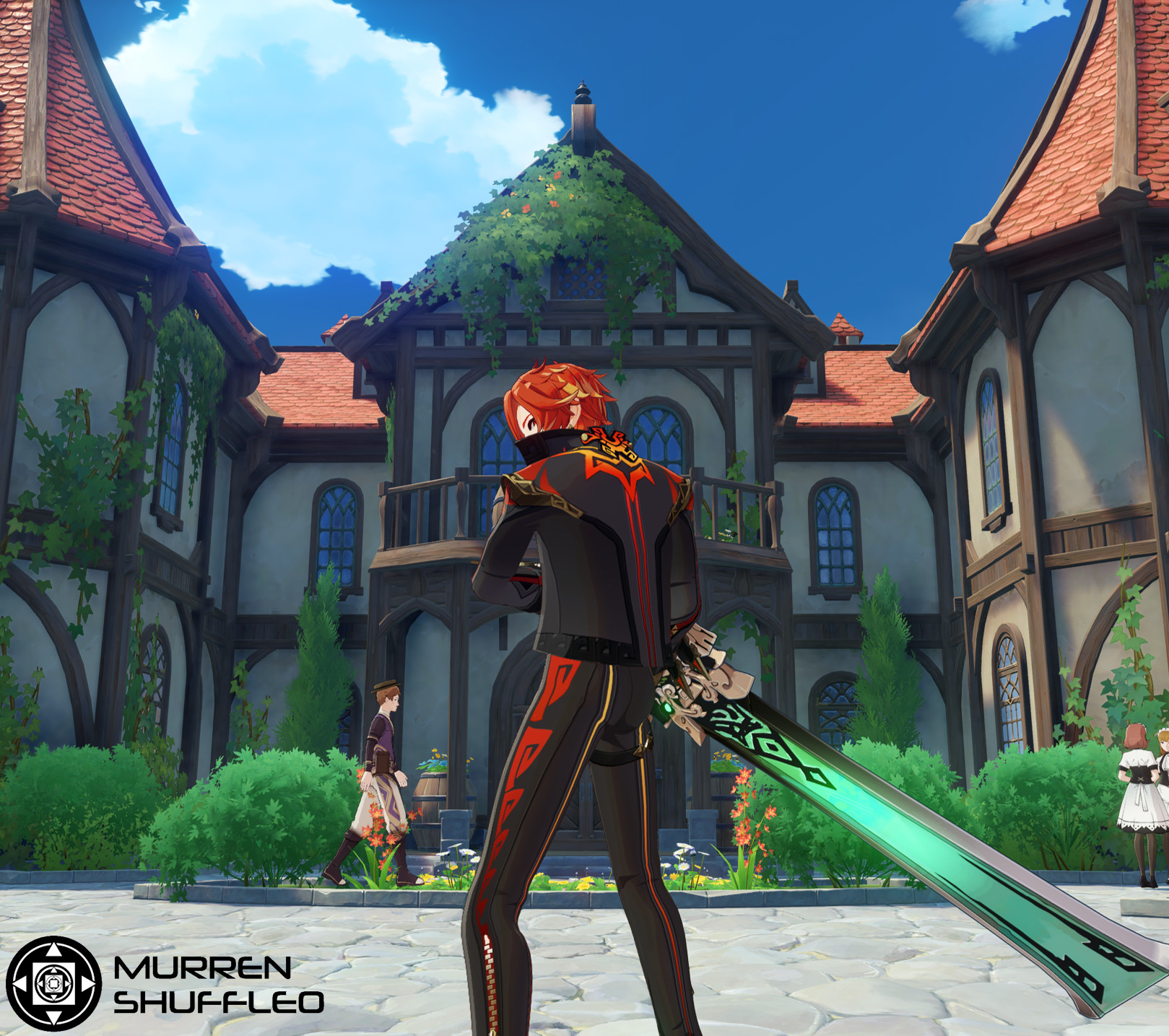 Pyro Archon Diluc Mod for Genshin Impact | GI Mods
