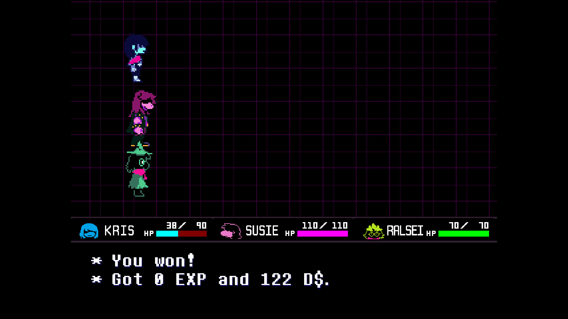 Chapter 1 but you have the Silver Card(+ Trefoil) Mod for Deltarune ...