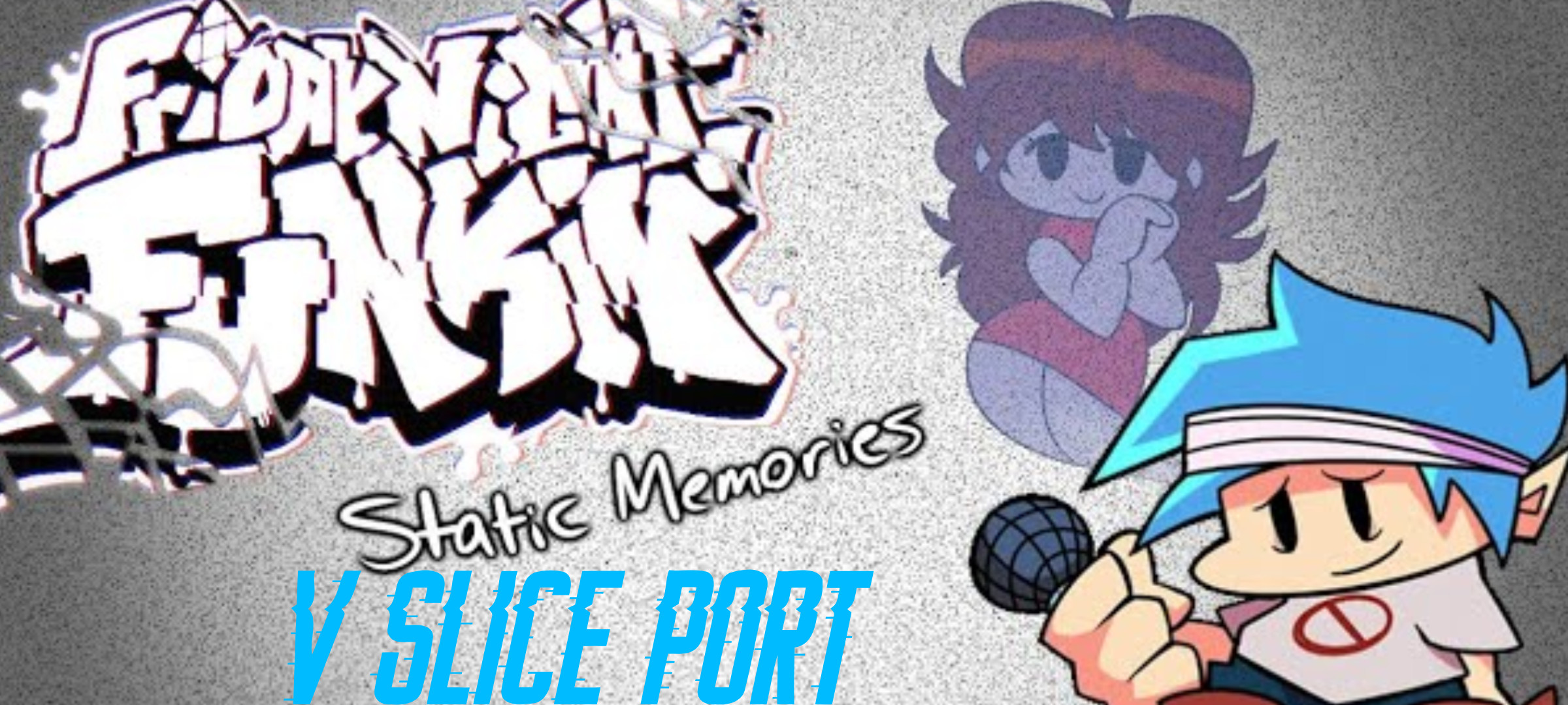 Static memories v slice port Mod for Friday Night Funkin' | FNF Mods
