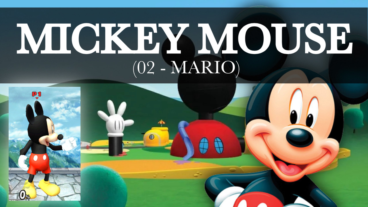 Mickey Mouse over Mario Mod for Super Smash Bros. Brawl | Brawl Mods