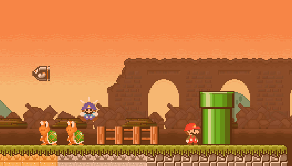 Super Mario bros Remastered Mod for Mari0 | Mari0 Mods