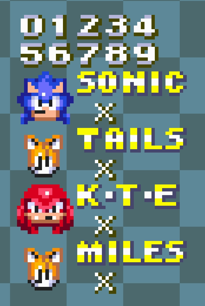 SEGASonic - life icon. Mod for Sonic 3 A.I.R. | S3AIR Mods