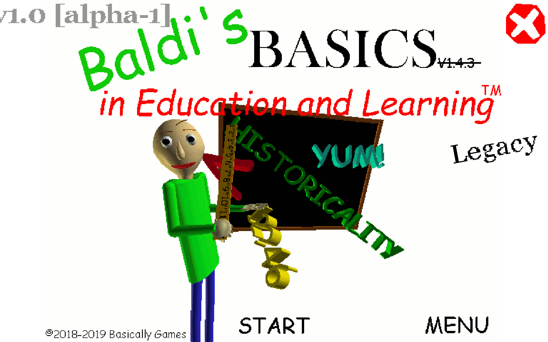 BBIEAL Legacy Mod for Baldi's Basics | Baldi Mods