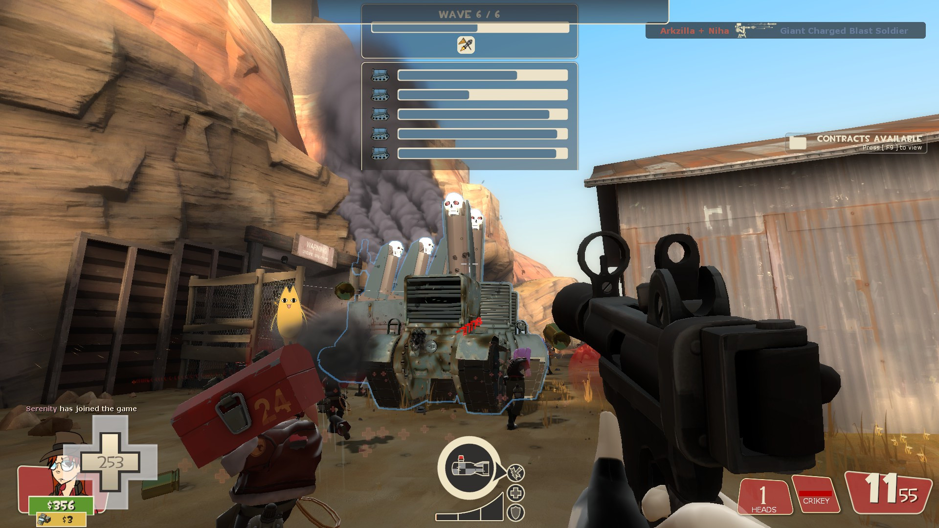Azumanga Fortress - METAL UNION Mod for Team Fortress 2 | TF2 Mods
