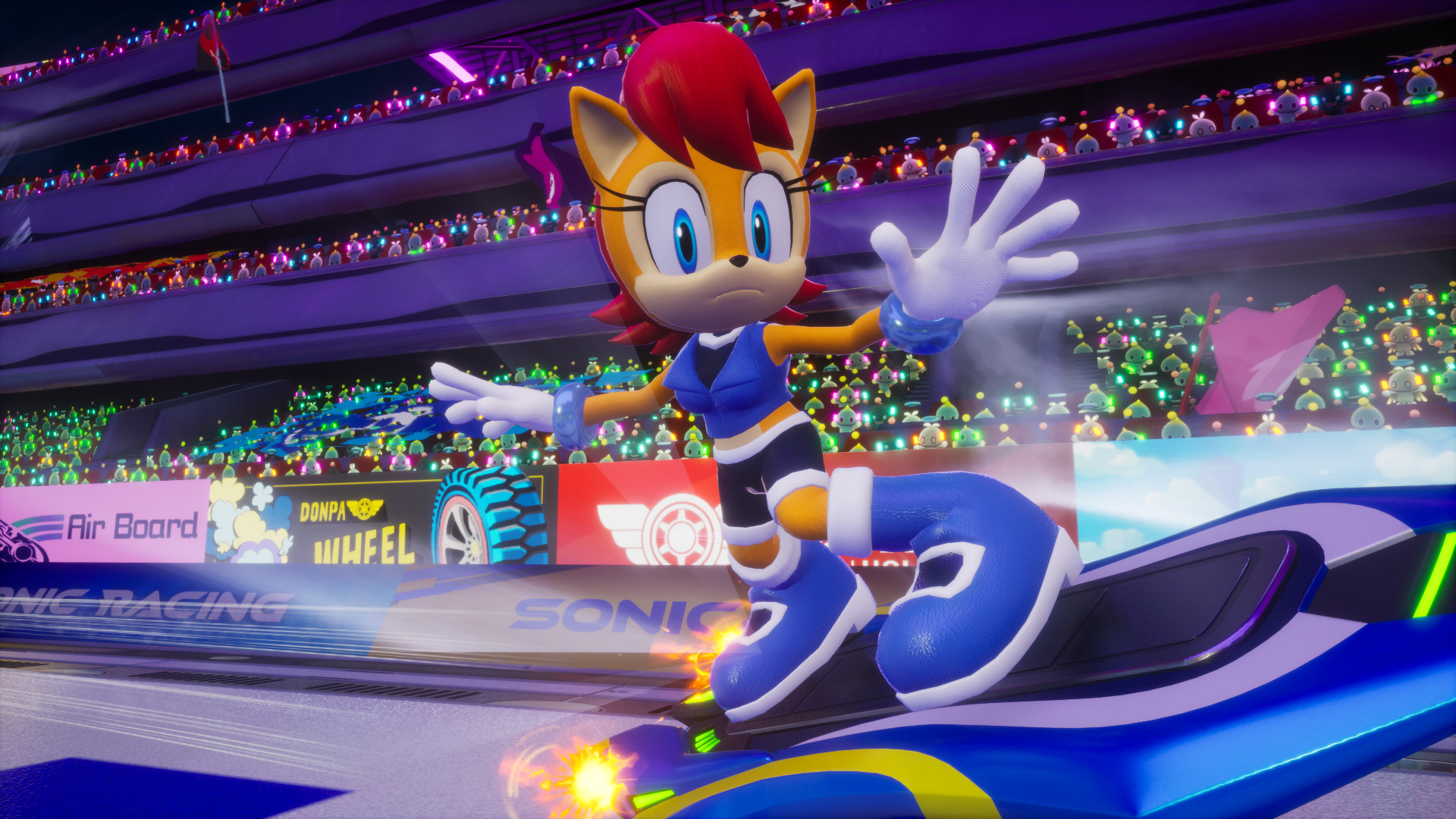 Sally Acorn Mod for Sonic Racing: CrossWorlds | SR:CW Mods