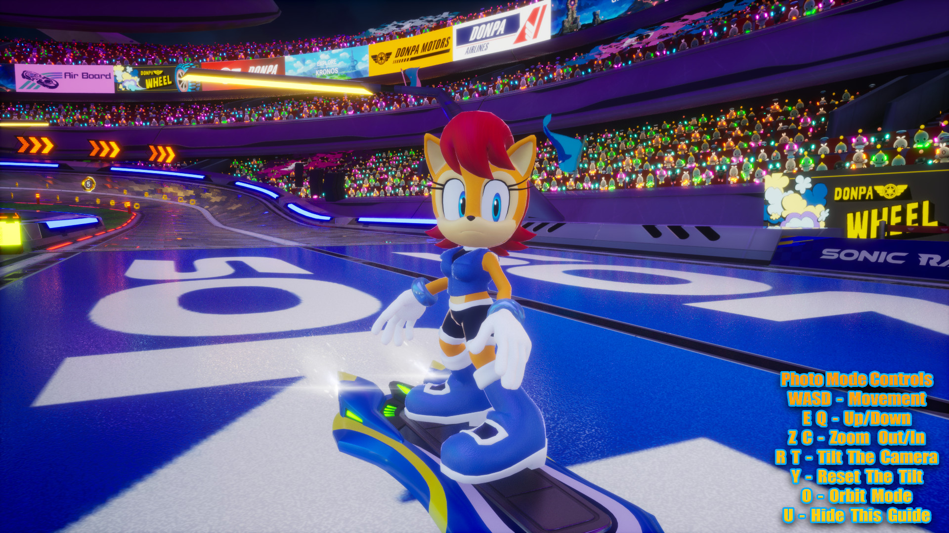 Sally Acorn Mod for Sonic Racing: CrossWorlds | SR:CW Mods