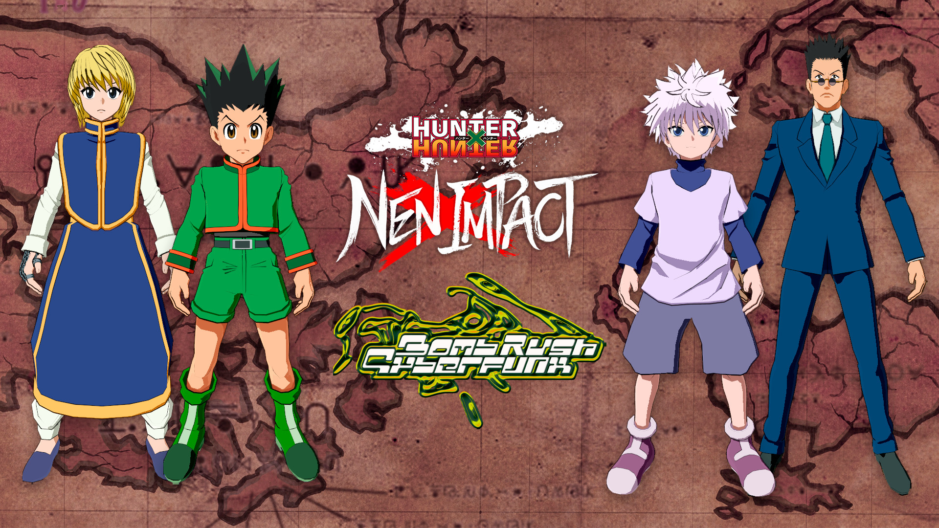 Hunter X Hunter Nen Impact | Character Pack 1 Mod for Bomb Rush ...