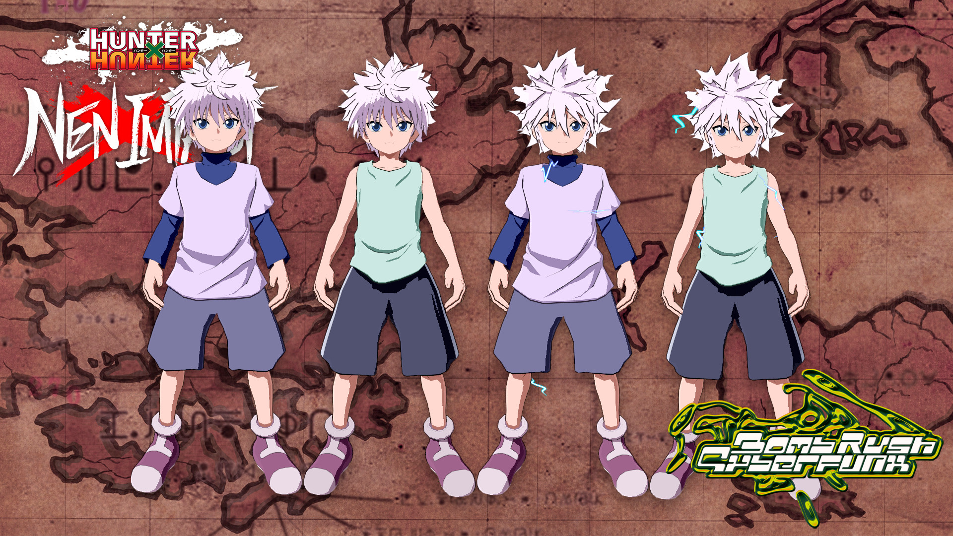 Hunter X Hunter Nen Impact | Character Pack 1 Mod for Bomb Rush ...
