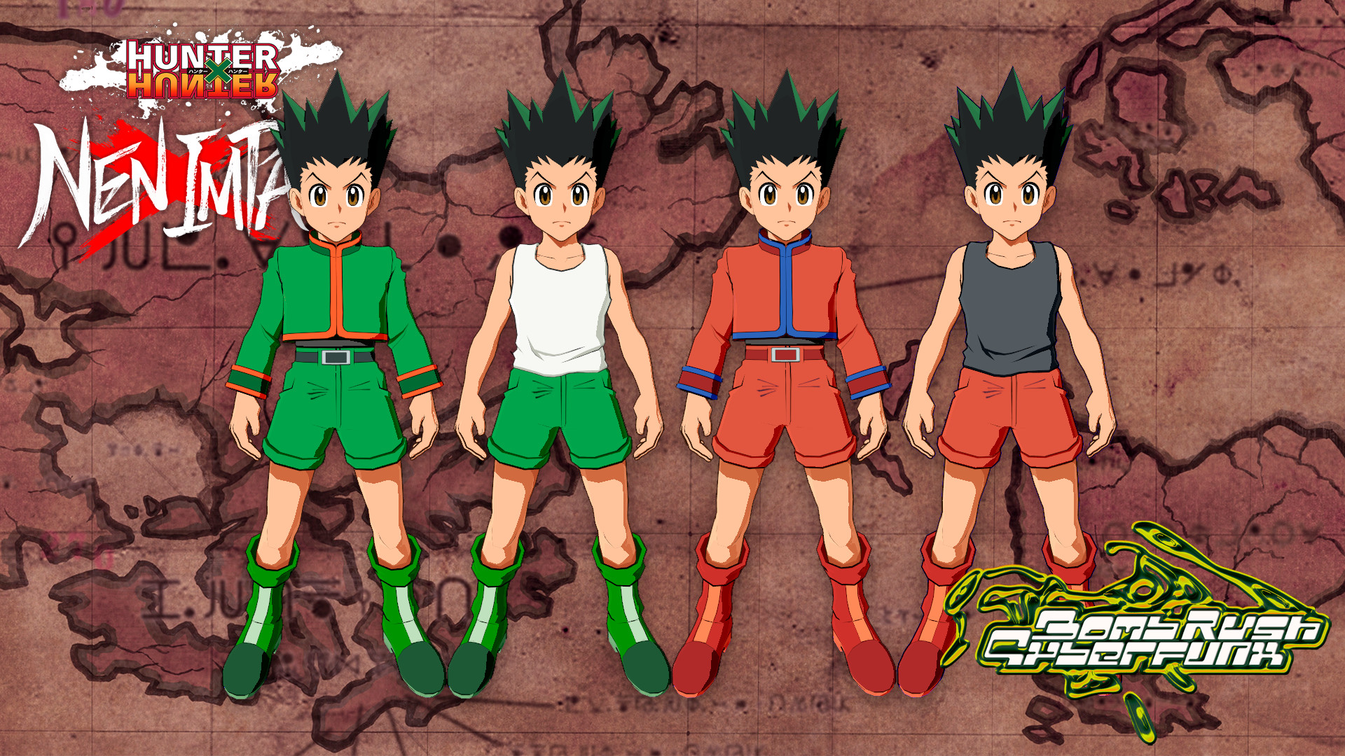 Hunter X Hunter Nen Impact | Character Pack 1 Mod for Bomb Rush ...