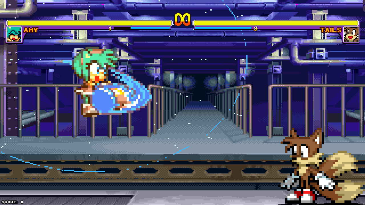 Amy Rose Shares Her Passion In MUGEN Mod for M.U.G.E.N | MUGEN Mods