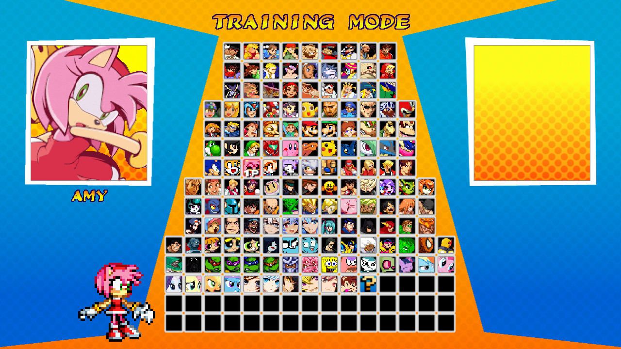 Amy Rose Shares Her Passion In MUGEN Mod for M.U.G.E.N | MUGEN Mods
