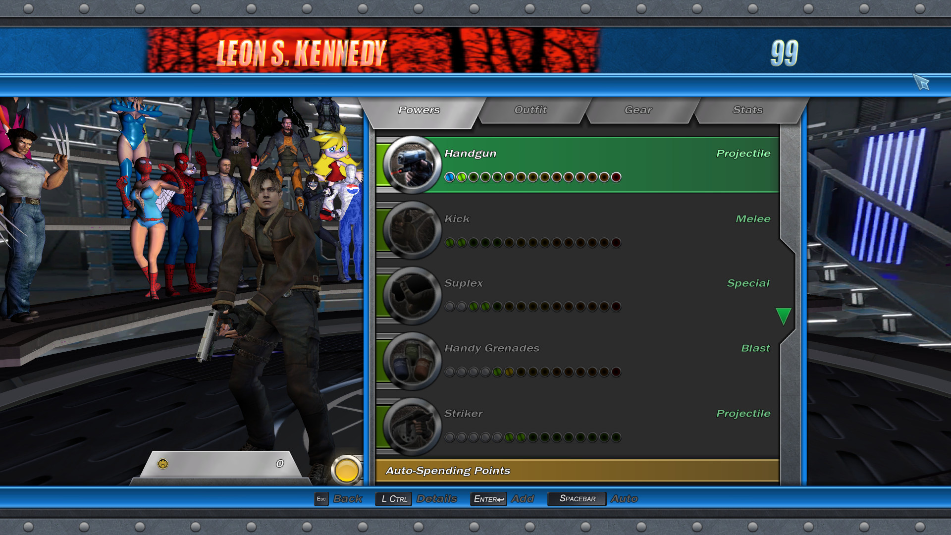 Leon S. Kennedy (Resident Evil) (SuperMaster10's) Mod for Marvel ...
